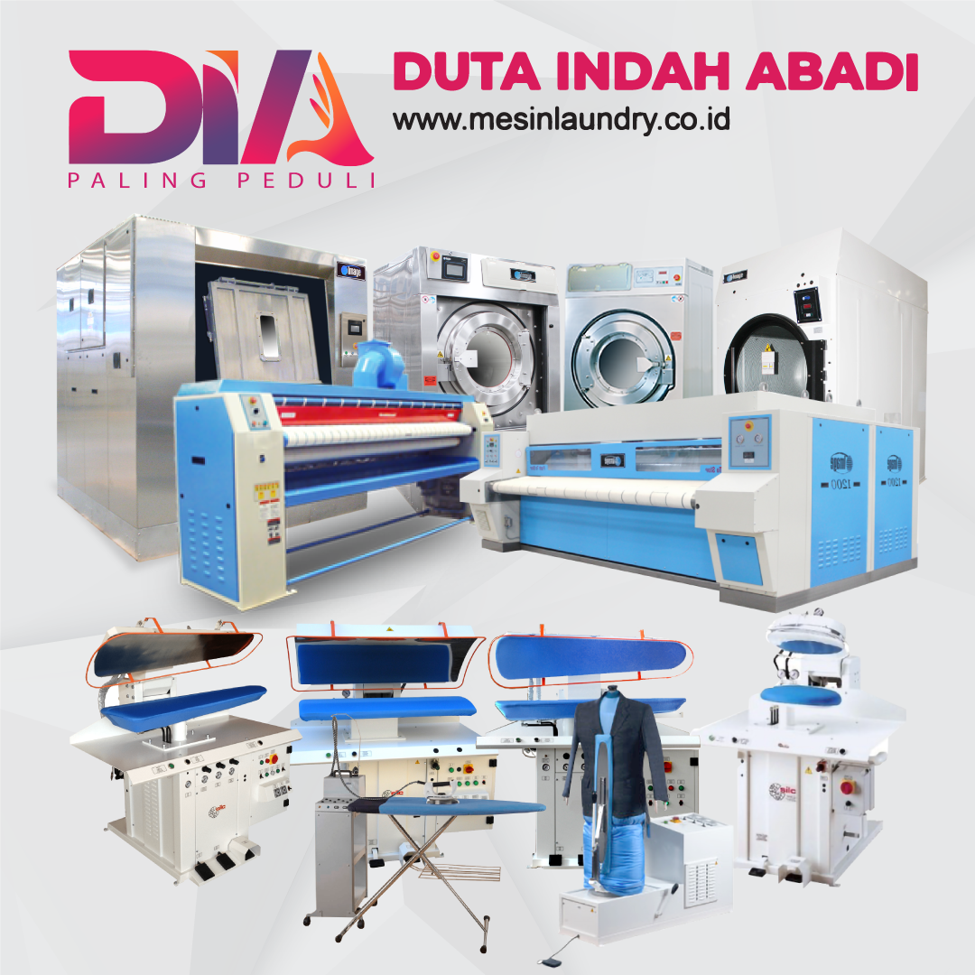 Distributor mesin laundry rumah sakit dan mesin laundry hotel di Indonesia